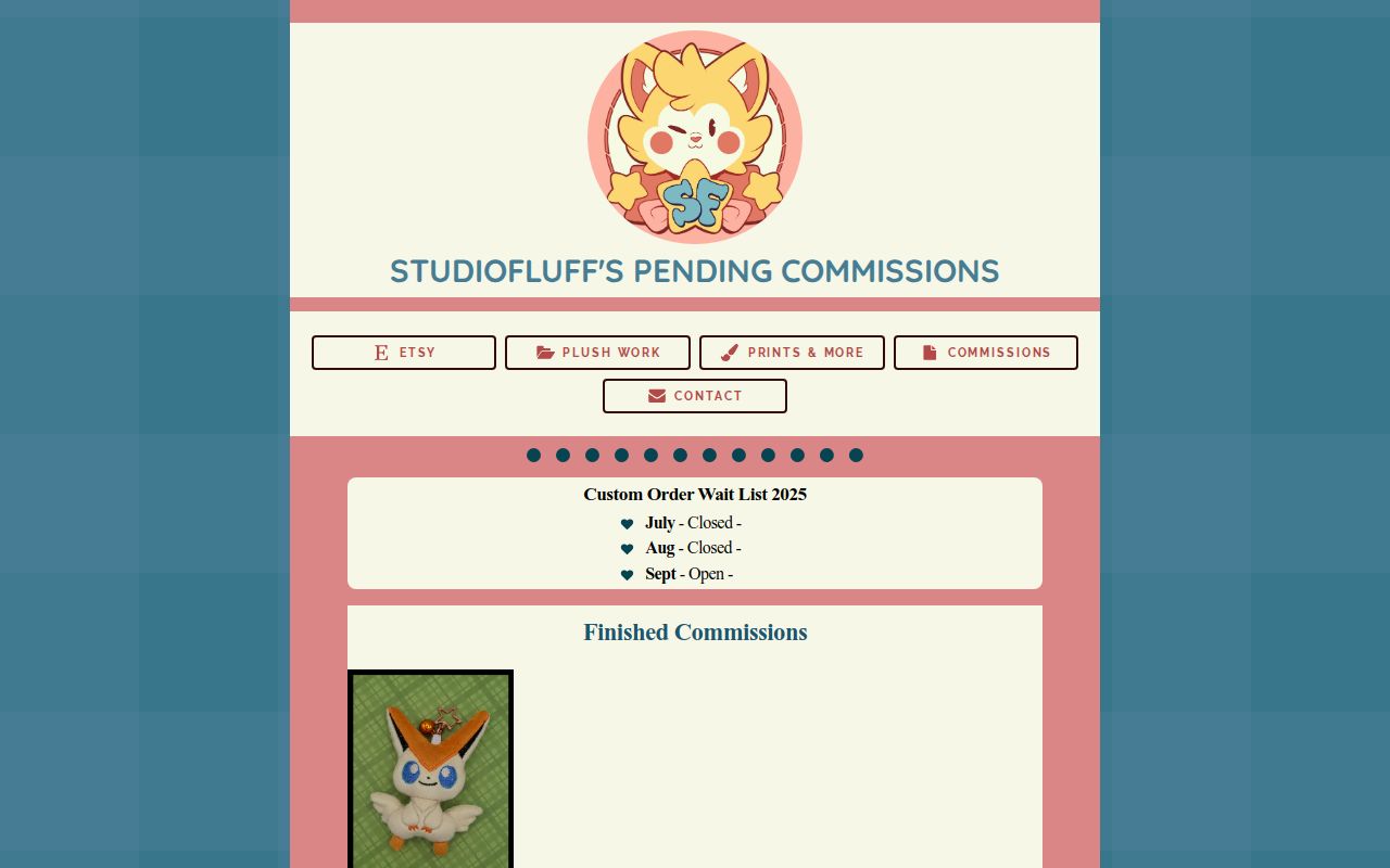 Pending Commissions